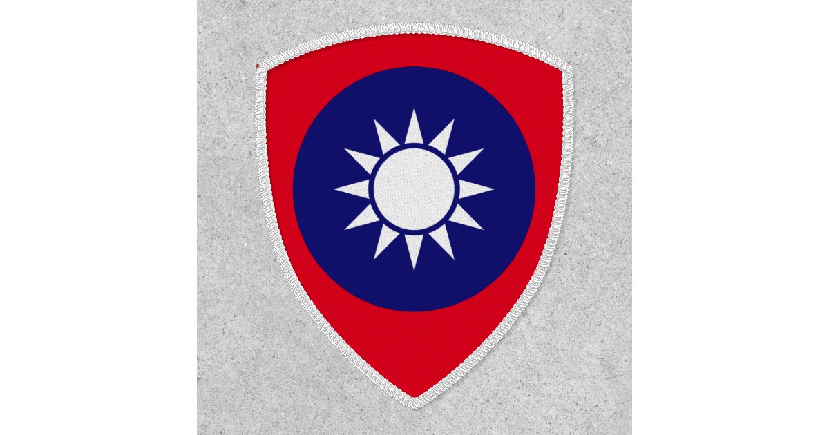 National Emblem of Taiwan Patch | Zazzle