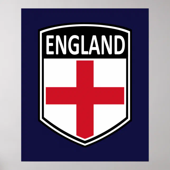 National - England Poster | Zazzle