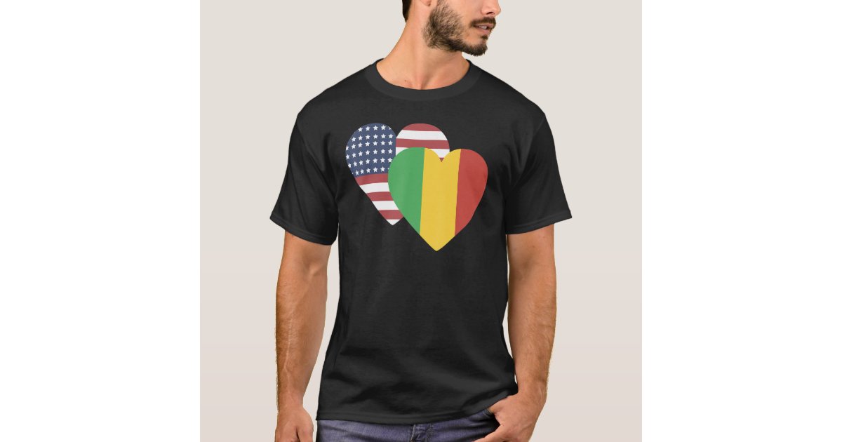 National Flag of Mali souvenir for men women T-Shirt | Zazzle