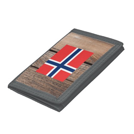 National Flag of Norway Tri-fold Wallet | Zazzle