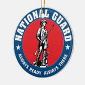 National Guard Ceramic Ornament | Zazzle