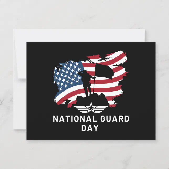National Guard Day Postcard | Zazzle