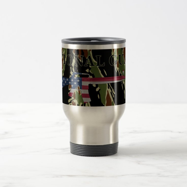 National Guard M16 Travel Mug Tiger Stripe | Zazzle