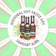 National Hot Sauce Day | January 22nd Classic Round Sticker | Zazzle