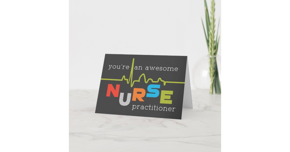 National Nurse Practitioner Week Awesome Card | Zazzle