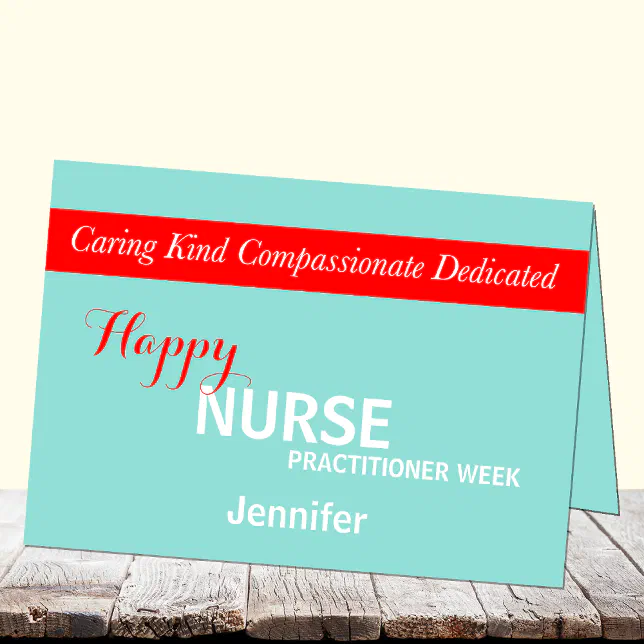 National Nurse Practitioner Week Card | Zazzle