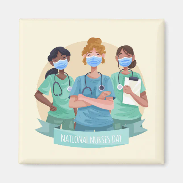 National Nurses Day / Nurse Appreciation Week Magnet | Zazzle
