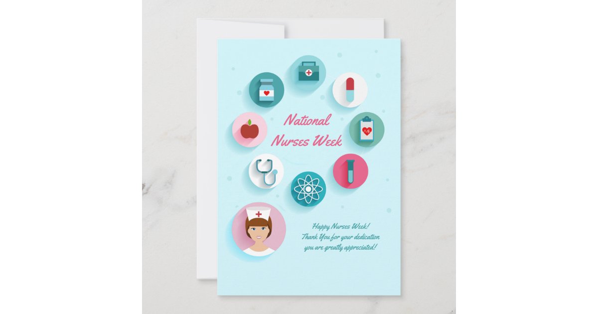 National Nurses Week Card | Zazzle