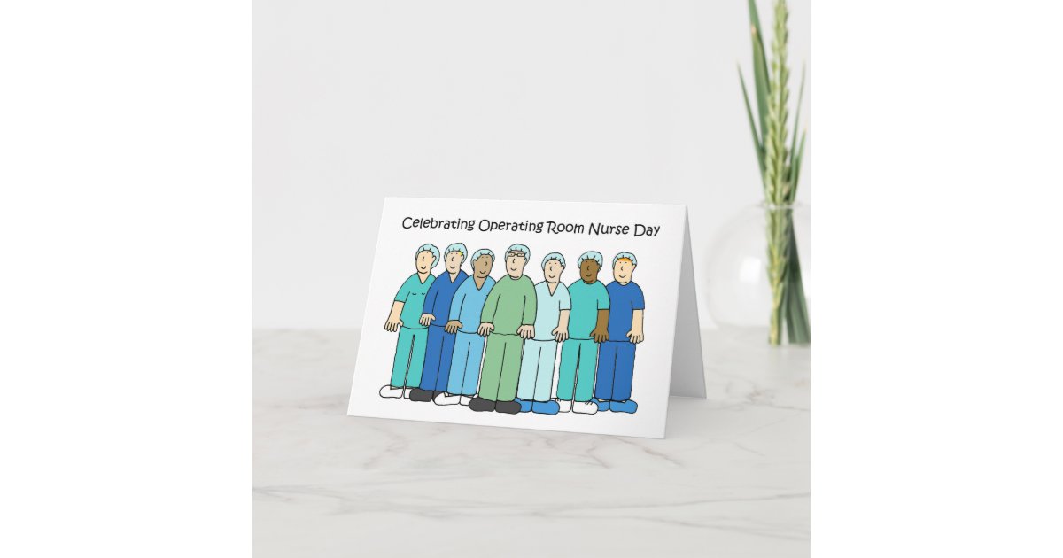 National Operating Room Nurse Day November 14th Card | Zazzle