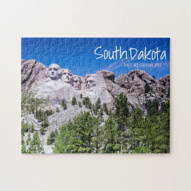 National Parks Puzzle, Mount Rushmore Jigsaw Puzzle | Zazzle