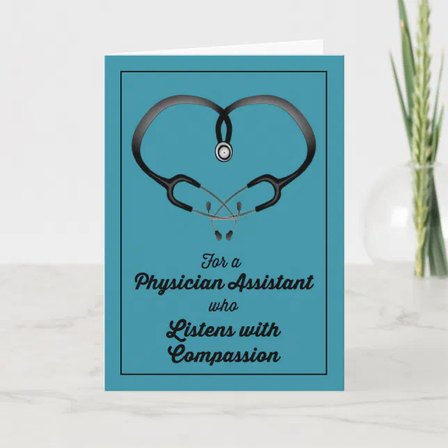 National Physician Assistant Day Week, Thank You Card | Zazzle