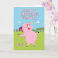 National Pig Day March 1st Card | Zazzle