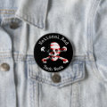 "National Rad Tech Week" with skull Button | Zazzle