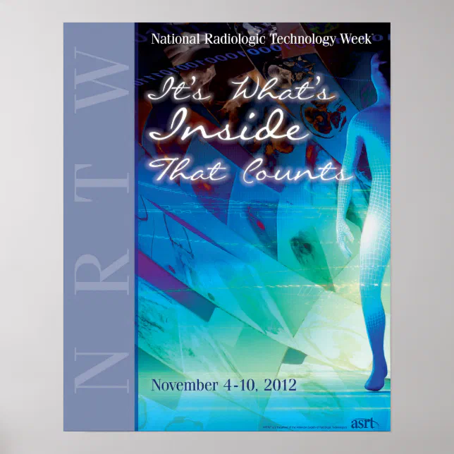 National Radiologic Technology Week 2012 poster | Zazzle