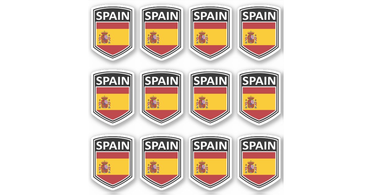 National - Spain Sticker | Zazzle