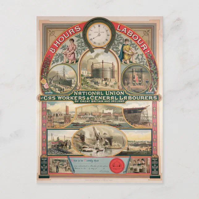 National Union Postcard | Zazzle