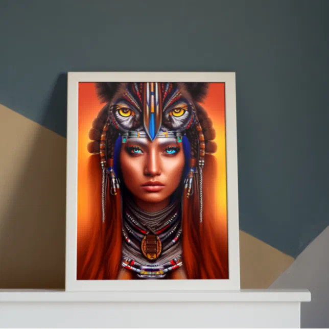 Native American Apache Poster | Zazzle