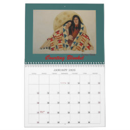 .Native American Art.. Calendar | Zazzle
