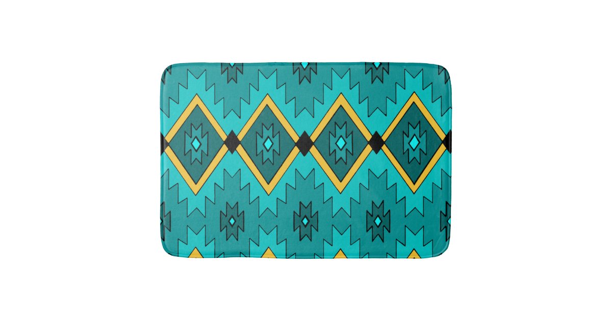 Native American Bath Mat | Zazzle