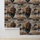 Native American Bison Art Wallpaper | Zazzle
