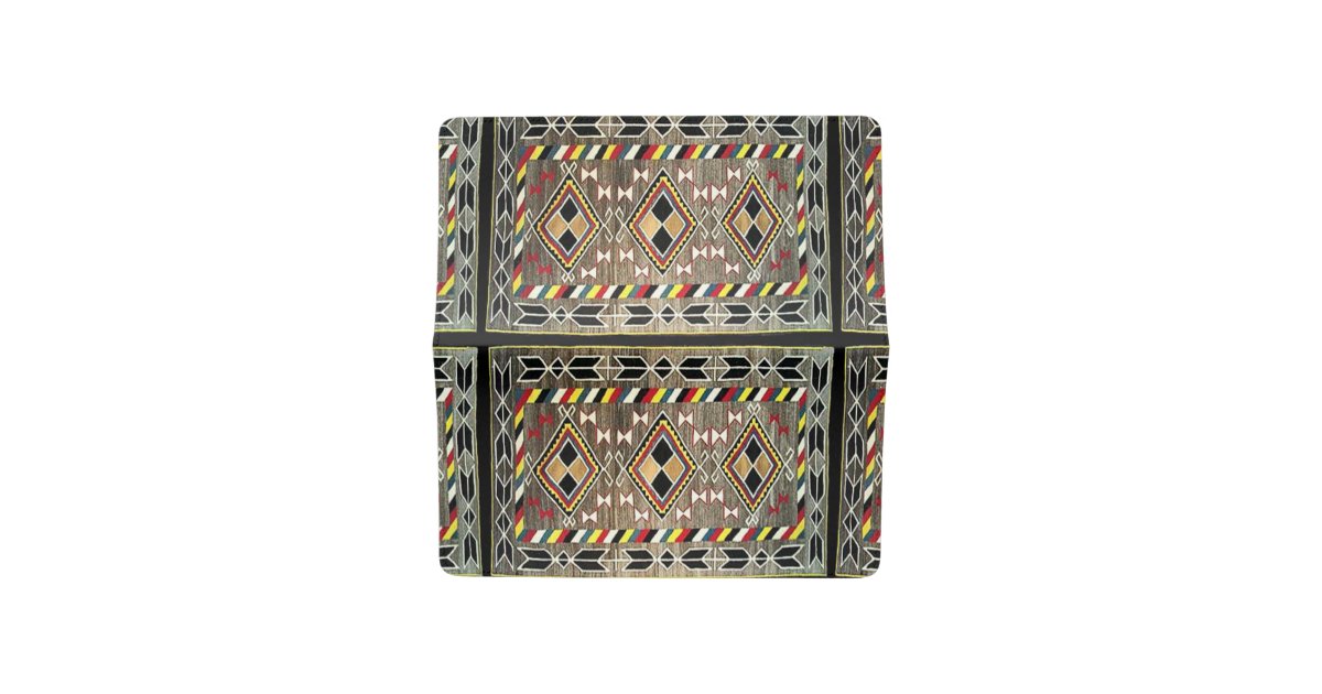 Native American Blanket Checkbook Cover | Zazzle