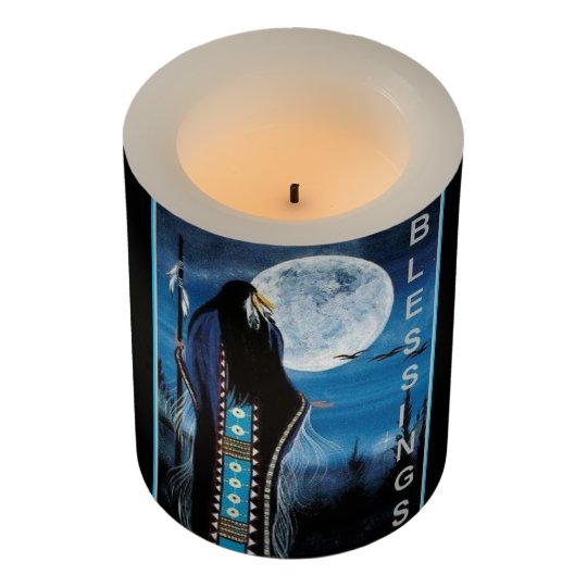 NATIVE AMERICAN BLESSINGS CANDLE | Zazzle.com