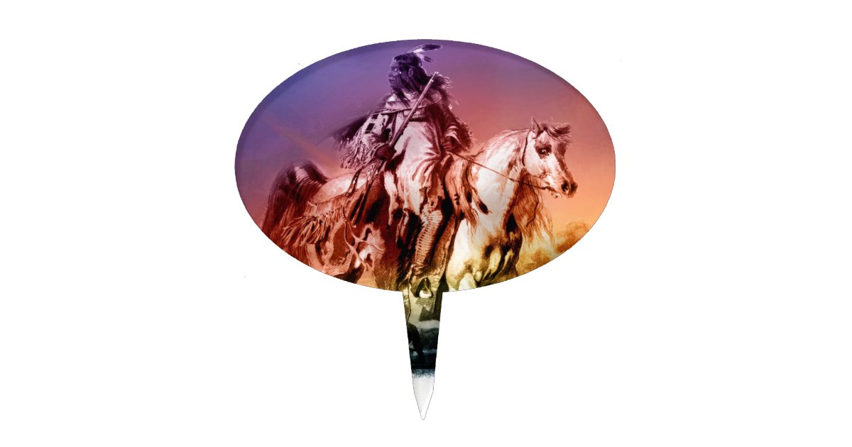Native American Cake Topper | Zazzle