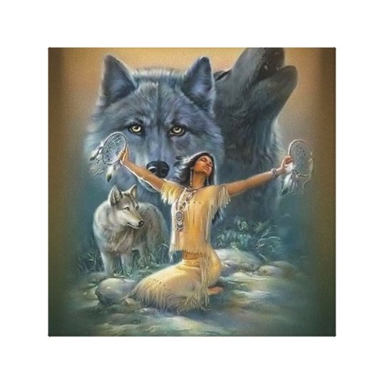 Native American Canvas Print | Zazzle.com