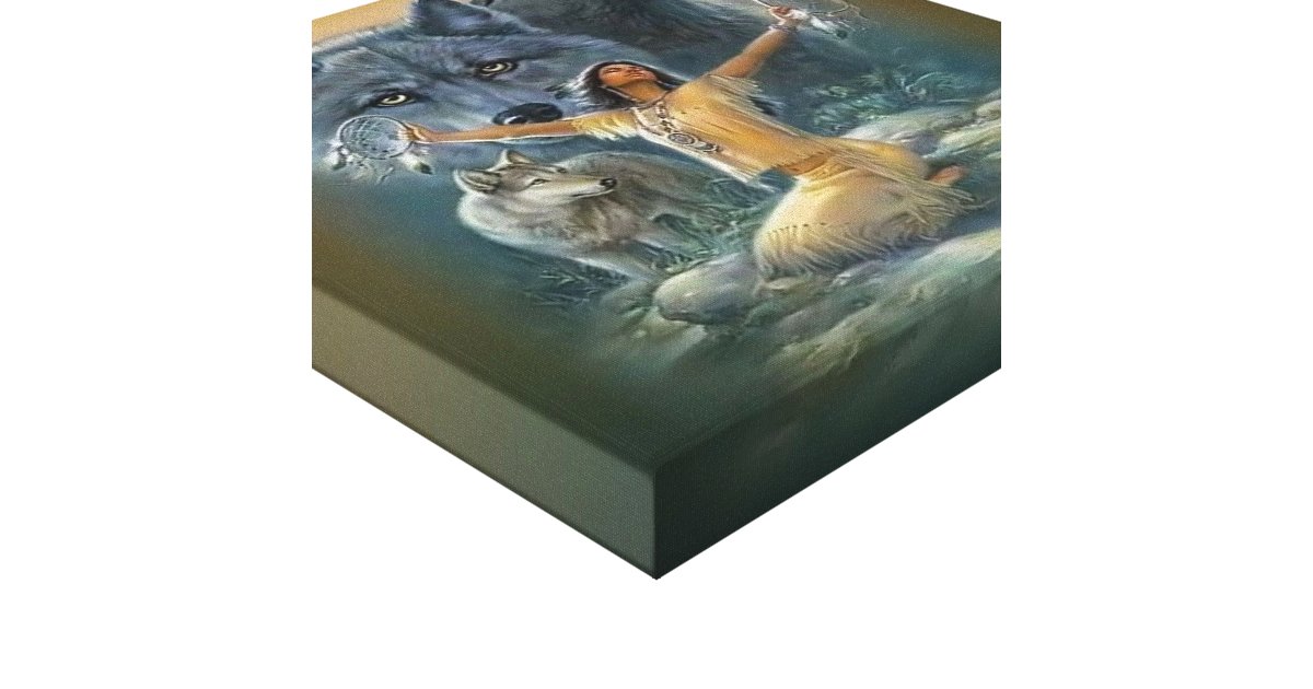 Native American Canvas Print | Zazzle.com