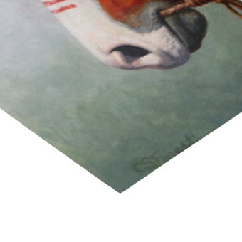 Native American Chestnut Pinto War Horse Tissue Paper | Zazzle