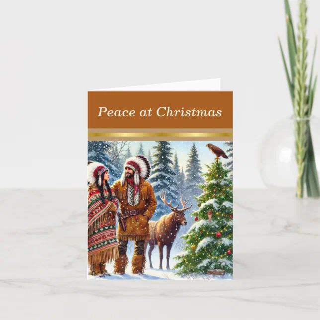 Native American Christmas Card | Zazzle