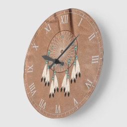 Native American Dreamcatcher Wall Clock | Zazzle