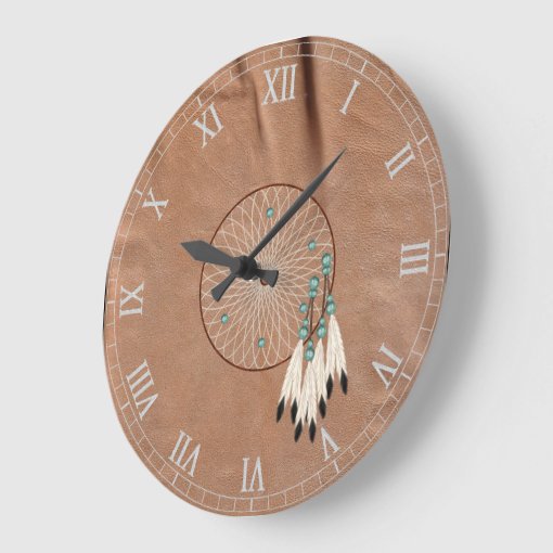 Native American Dreamcatcher Wall Clock | Zazzle