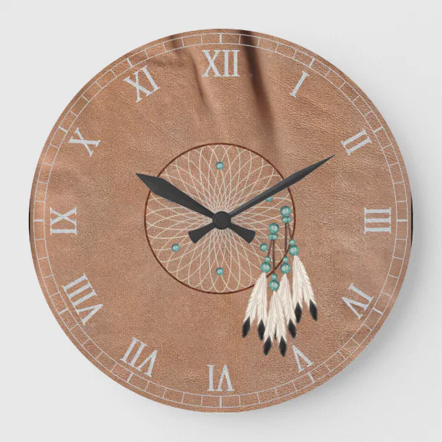 Native American Dreamcatcher Wall Clock | Zazzle