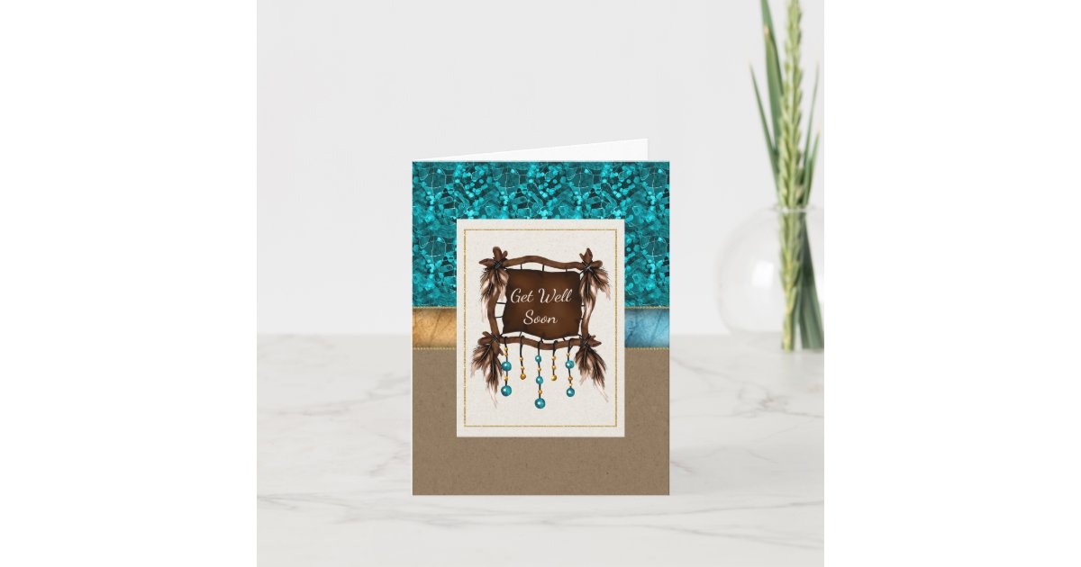 Native American Get Well Soon Card | Zazzle