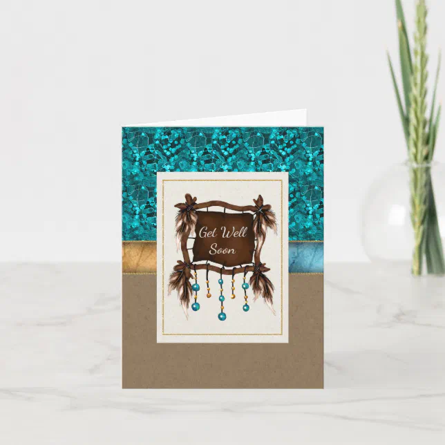 Native American Get Well Soon Card | Zazzle