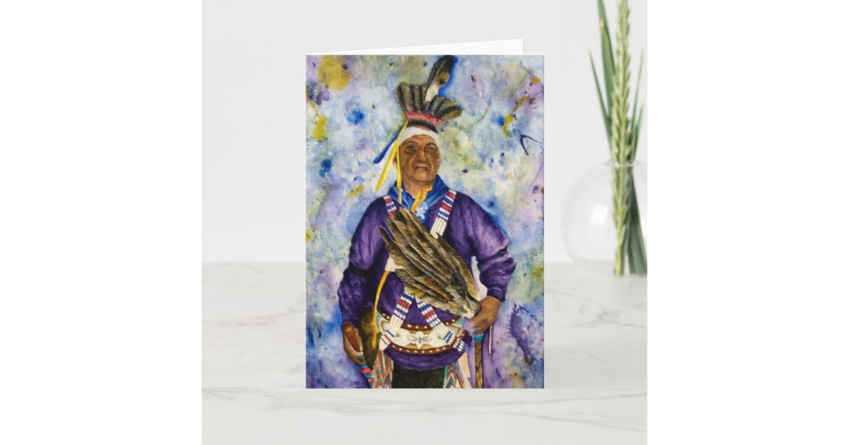 Native American Greeting Card | Zazzle.com