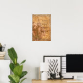 Native American Indian couple Cree Prophecy Poster | Zazzle