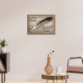 Native American Indian Cree Prophecy eagle feather Poster | Zazzle