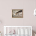 Native American Indian Cree Prophecy eagle feather Poster | Zazzle