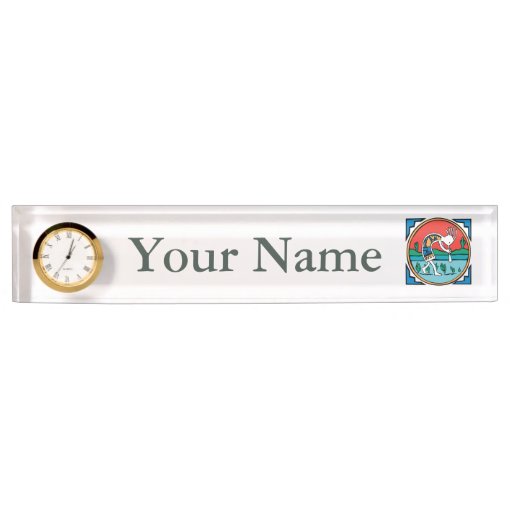 Native American Indian Kokopelli Name Plate | Zazzle