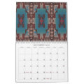 Native American Indian Tribal Pattern Art Calendar | Zazzle
