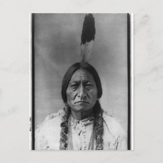 Native American Indian Vintage Portrait Postcard | Zazzle.com