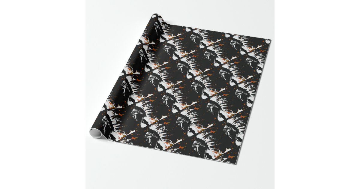 Native American Indian Wrapping Paper | Zazzle