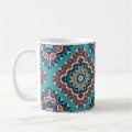 Native American Indians Navajo Mosaic Pattern Coffee Mug | Zazzle