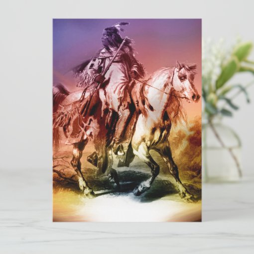Native American Invitation Card | Zazzle