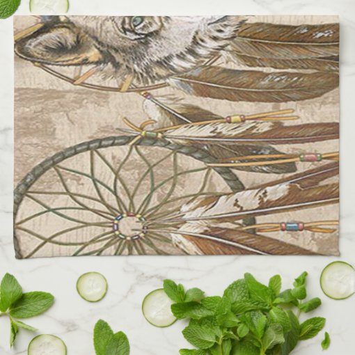 Native American Kitchen Towel | Zazzle
