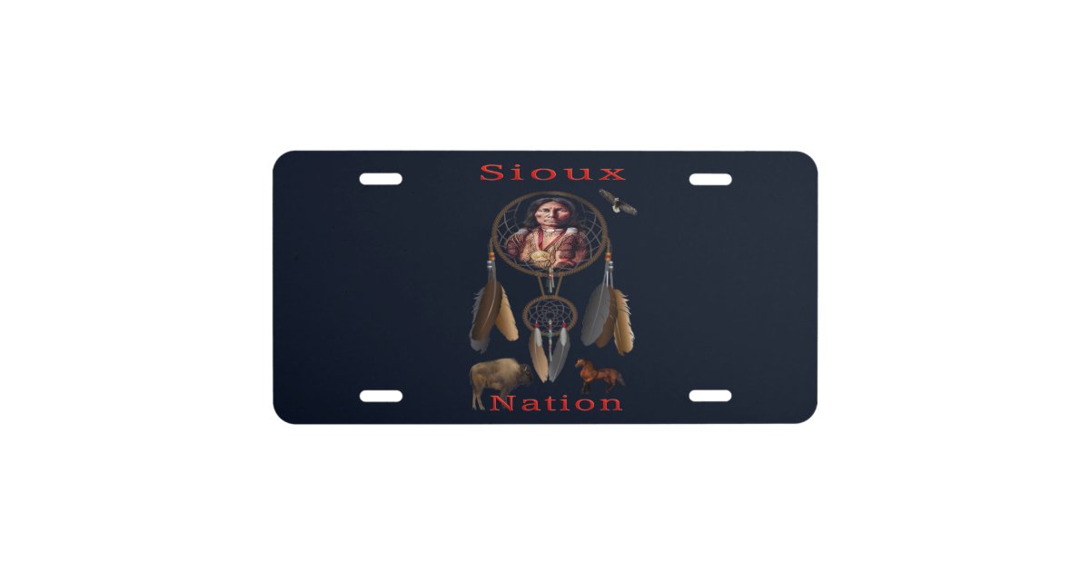 Native American License Plate | Zazzle
