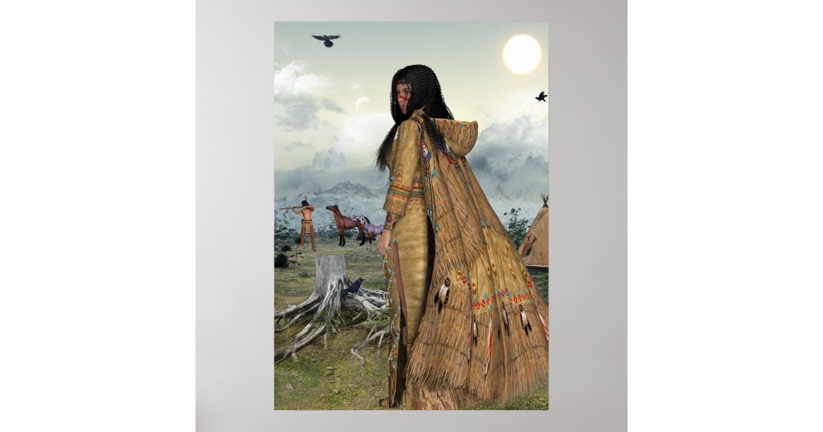 Native American Life Poster | Zazzle