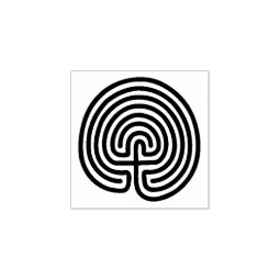 Native American Maze Rubber Stamp | Zazzle